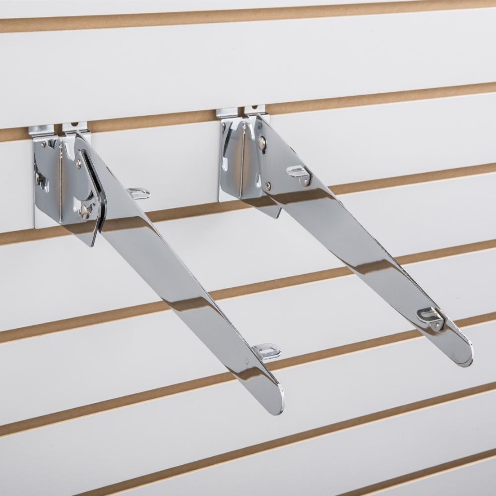 Adjustable Shelving Brackets-Universal Standard Brackets | Chrome ...