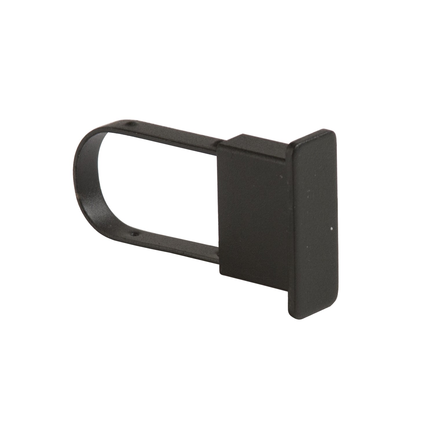Black Extended End Cap | Extended Rectangular Tube End Caps | Retail ...