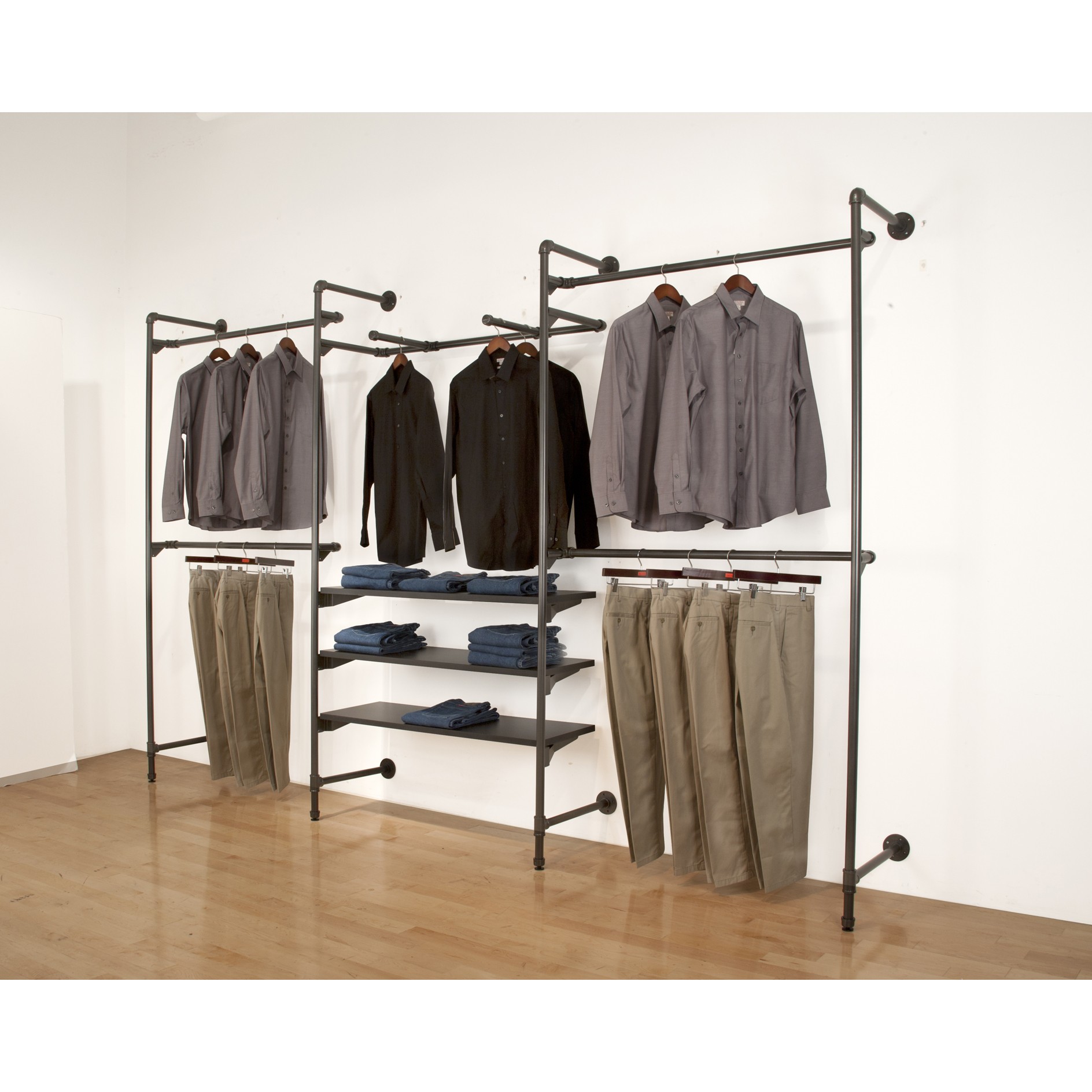 Pipeline Wall Fixture Display System-Wholesale Store Fixtures ...