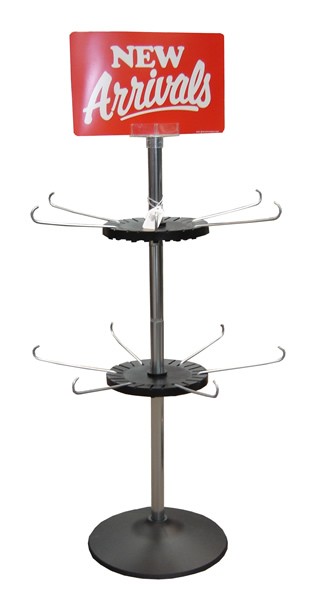 Revolving Countertop Display Stand 32"x18" | Rotating Floor Spinner ...