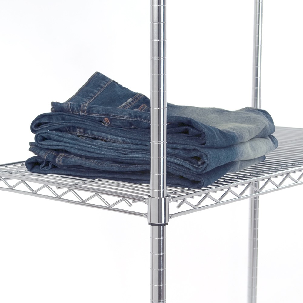 Metal Wire Shelving Rack 48"x18"x72" | Wire Shelving Unit 48"x18"x72 ...