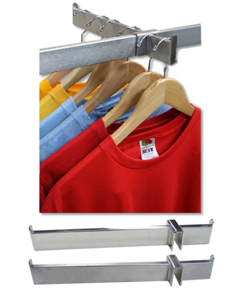 Chrome Flatbar U Rail Double Faceout | U Bar Flatrail Double Faceouts ...