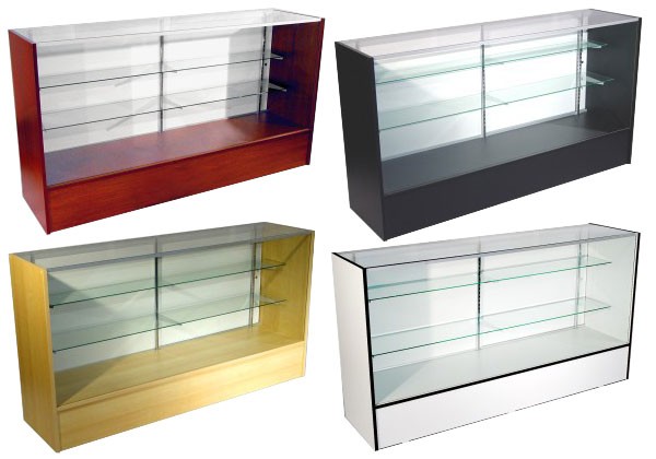 Maple Full Vision Showcase 60"x20"x38" | Full Vision Showcase 60"x20 ...